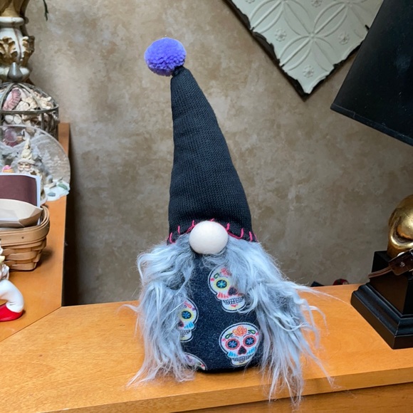 Accents | Dia De Los Muertos Sugar Skull Day Of The Dead Gnome Weighted ...
